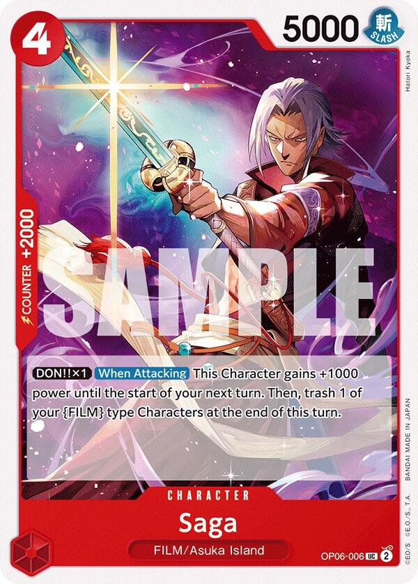 Saga - OP06 Wings of the Captain - TCG Forge