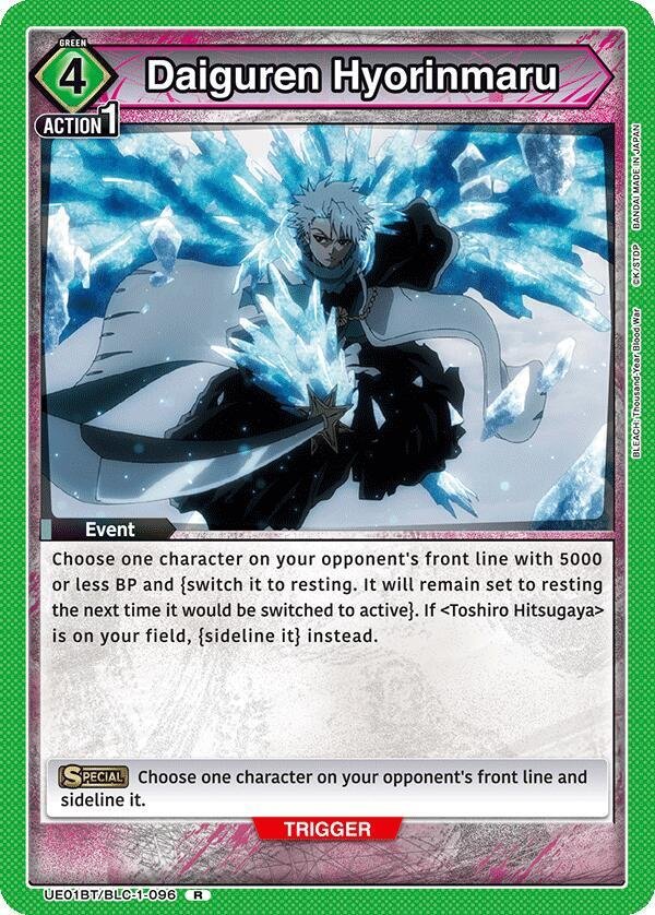 Daiguren Hyorinmaru - Bleach Vol.1 - TCG Forge
